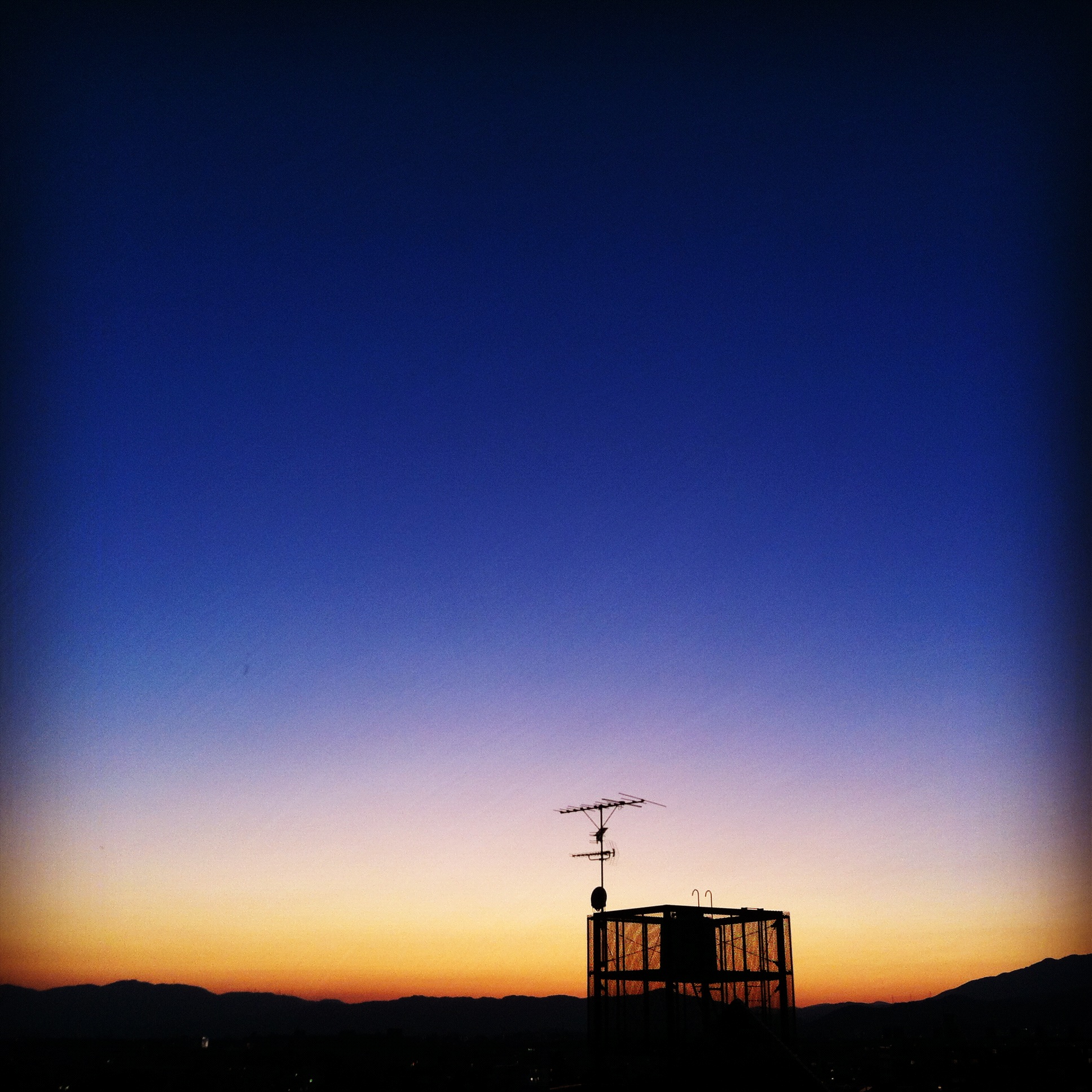 The beauty of a sunset is indescribable.舞台芸術学科の研究室から | 舞台芸術学科 | KUA BLOG